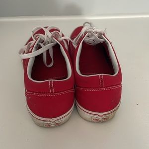 Shoes | Vans 721356 Red Sneakers Unisex Old Skool Shoes Men Us Size 11 ...